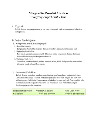 AnalyzingProjectCashFlow_AbsorMarantika_AbillioChristofory_3-03 | PDF