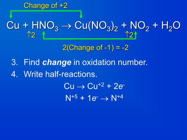 Analyzing Redox Equations.ppt that clarifies both reduction and ...