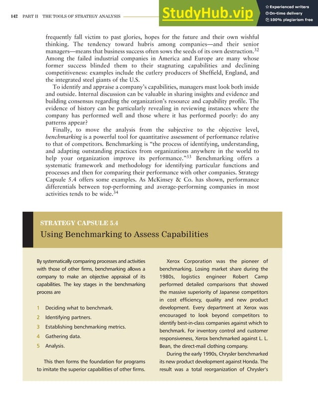 Analyzing Resources And Capabilities | PDF