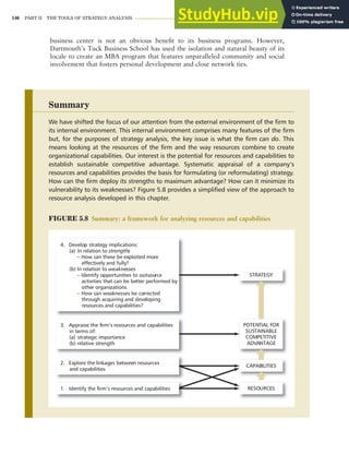 Analyzing Resources And Capabilities | PDF