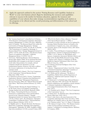 Analyzing Resources And Capabilities | PDF