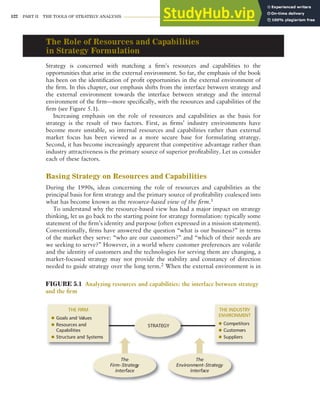 Analyzing Resources And Capabilities | PDF