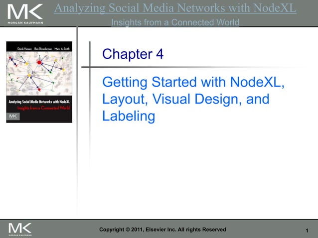 Analyzing social media networks with NodeXL - Chapter-04 images | PPT