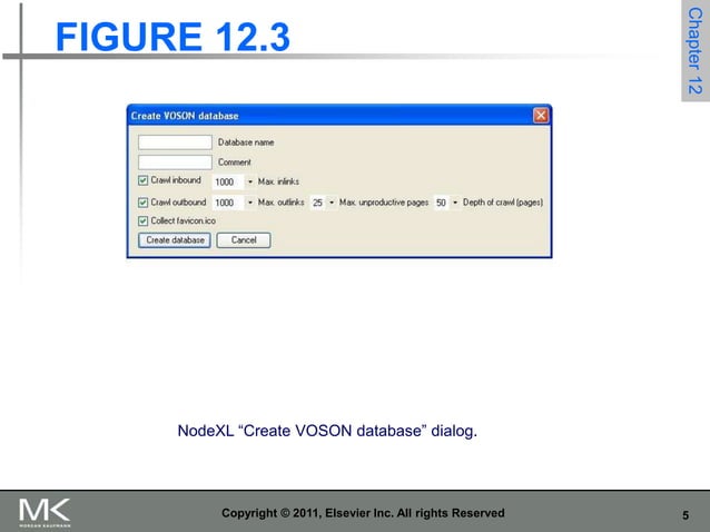 Analyzing social media networks with NodeXL - Chapter- 12 images | PPT