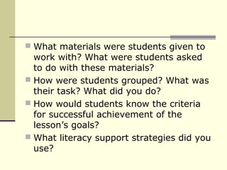 Analyzing student work ppt example vhs analysis of_student_work_samples ...