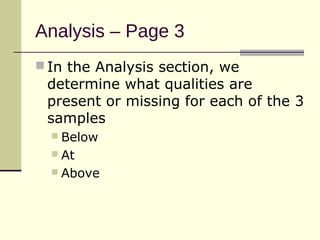 Analyzing student work ppt example vhs analysis of_student_work_samples ...