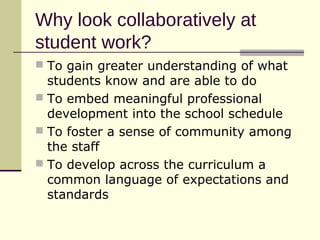 Analyzing student work ppt example vhs analysis of_student_work_samples ...