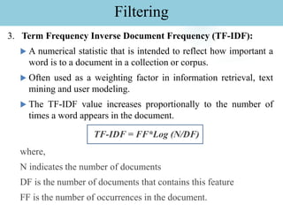 Analyzing Text Preprocessing and Feature Selection Methods for ...
