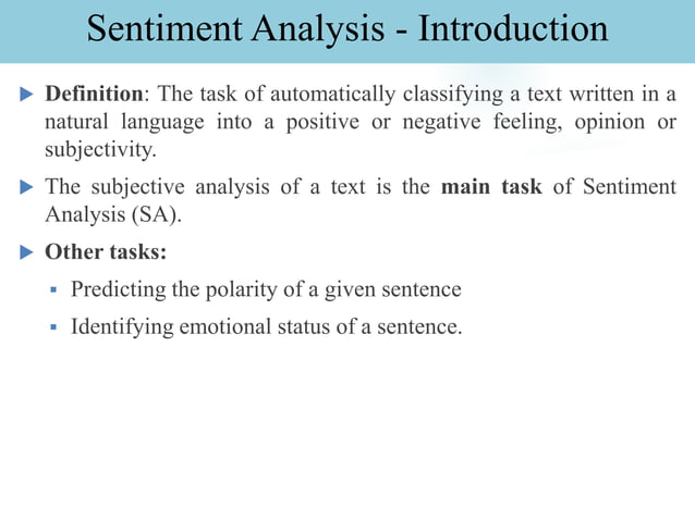 Analyzing Text Preprocessing and Feature Selection Methods for Sentiment Analysis | PPT