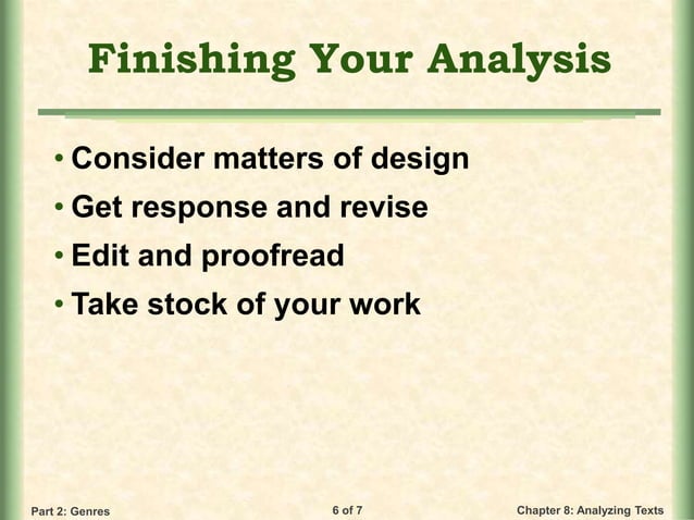 Analyzing texts and sources | PPT