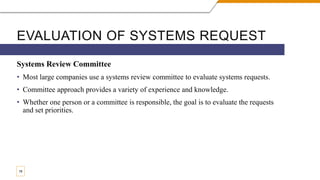 Analyzing the Business Case for System Analysis and Design | PPTX