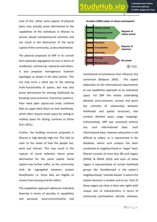 Analyzing The Dharavi Redevelopment Project Through A Capabilities And ...