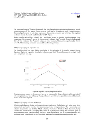 Analyzing the impact of genetic parameters on gene grouping genetic algorithm and clustering ...