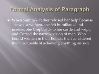 Analyzing the paragraph (Writing skills) | PPT