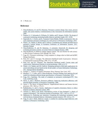 Analyzing The Persuasion Context Of The Persuasive Systems Design Model With The 3D-RAB Model ...