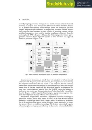 Analyzing The Persuasion Context Of The Persuasive Systems Design Model ...