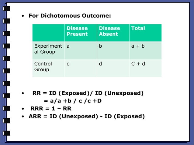 Analyzing the randomised control trial (rct) | PPTX | Medical Health