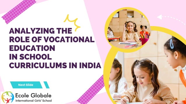 Analyzing the Role of Vocational Education in School Curriculums in ...