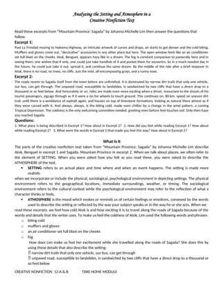 Analyzing the Setting and Atmosphere MODULAR.docx