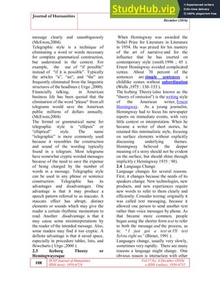 Analyzing The Use Of Tenses In English News Headlines | PDF