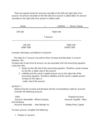 ANALYZING TRANSACTIONS INTO DEBIT AND CREDIT PARTS.docx