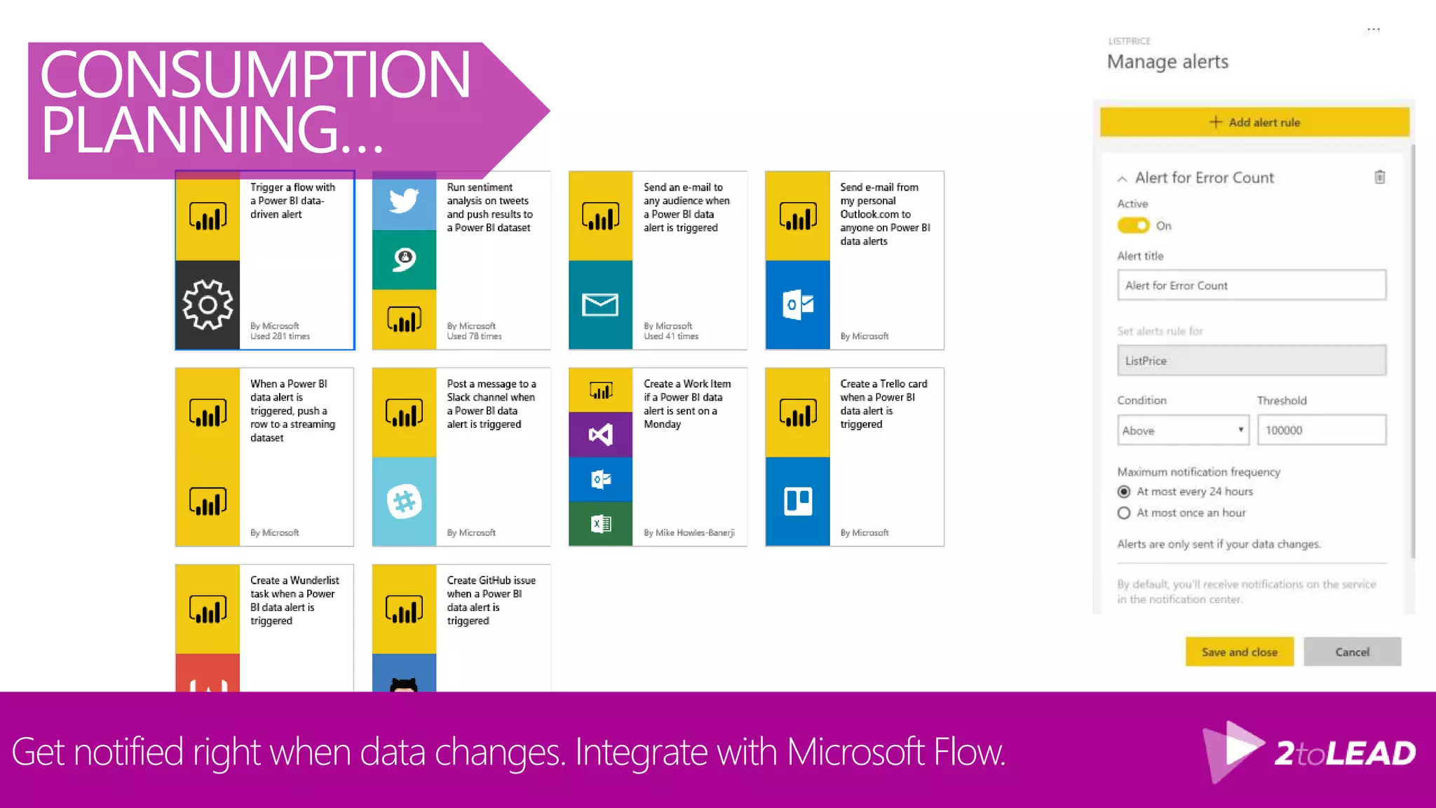 Analyzing & Visualizing Cloud Data With Power BI | PPTX