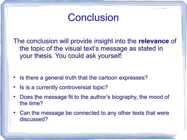 Analyzing visual texts | PPT