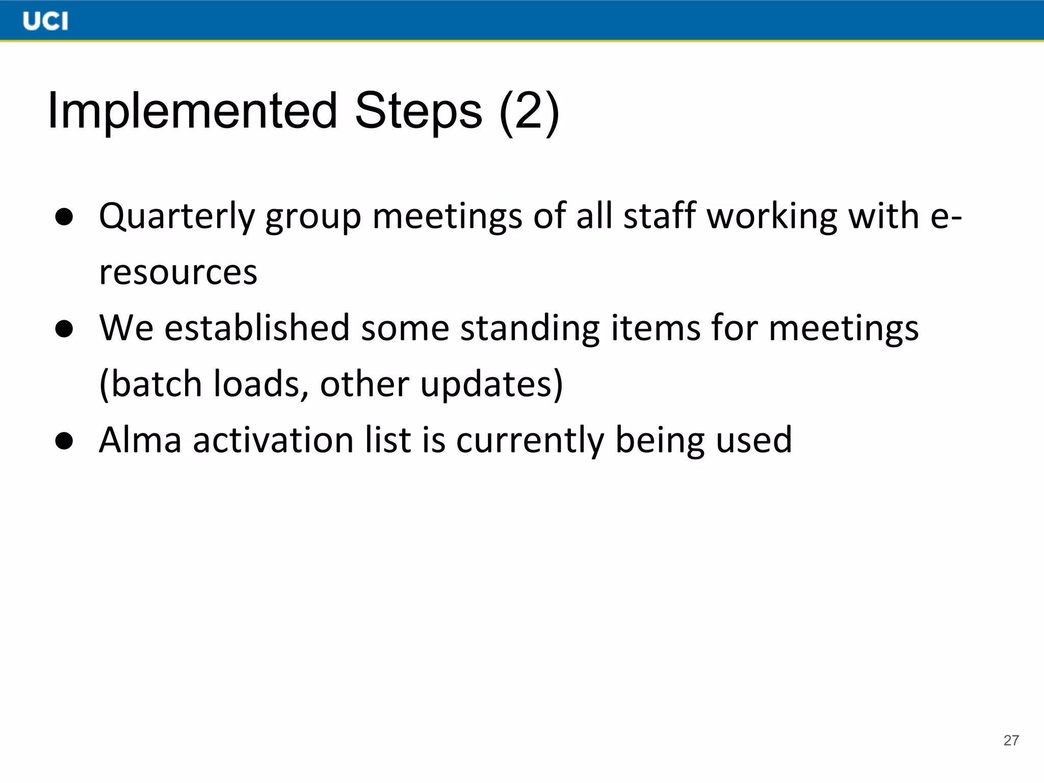 Analyzing workflows and improving communication across departments | PPTX