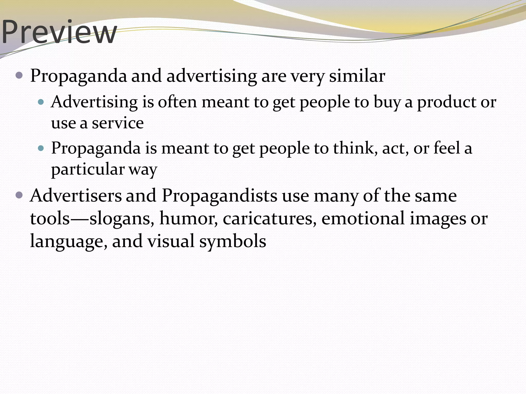 Analyzing world war_i_propaganda_posters-1 | PPTX