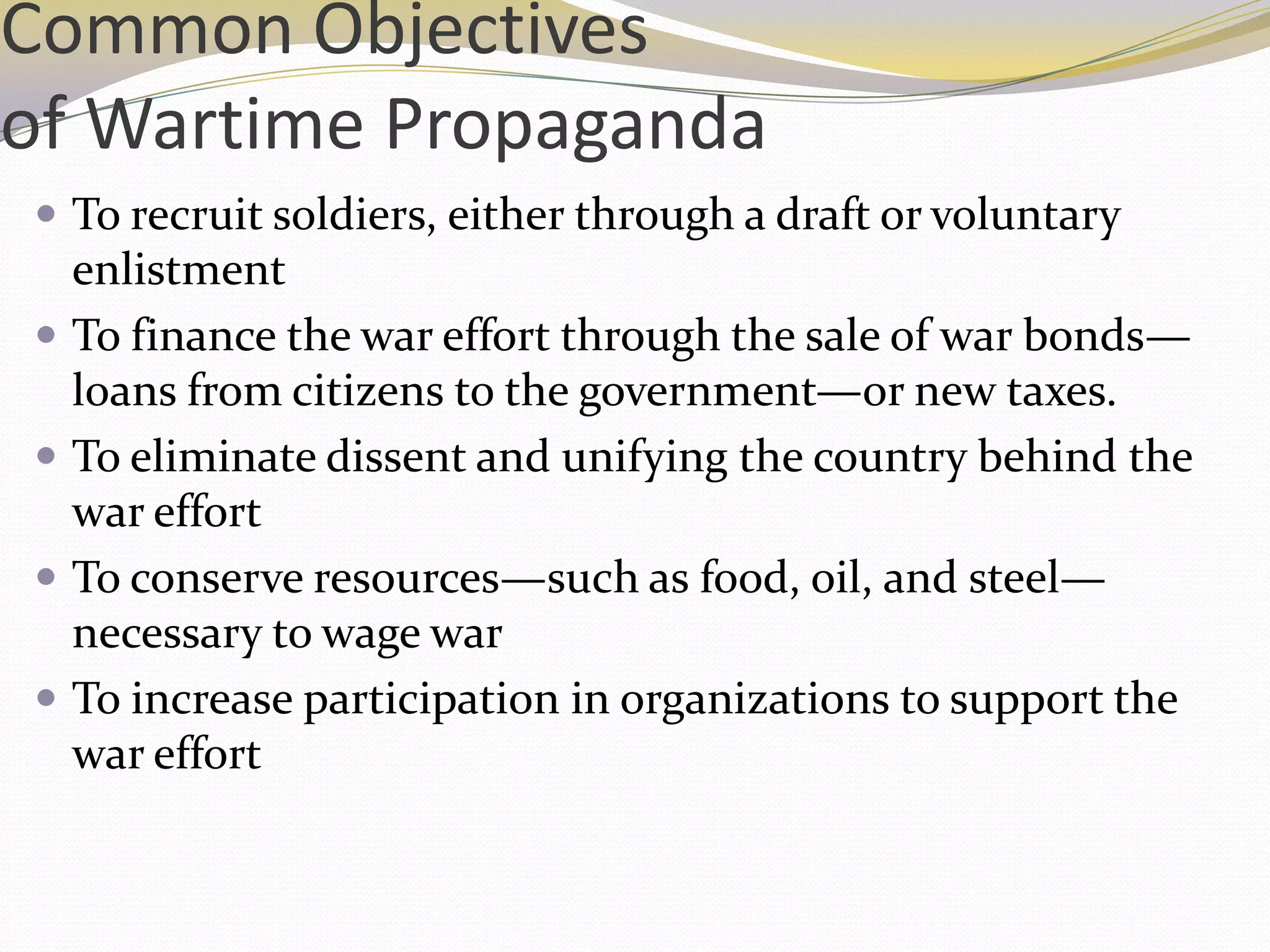 Analyzing world war_i_propaganda_posters-1 | PPTX