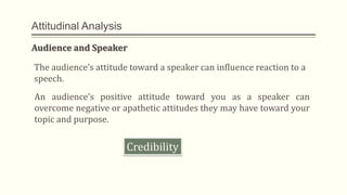 Analyzing your audience before you speak | PPTX