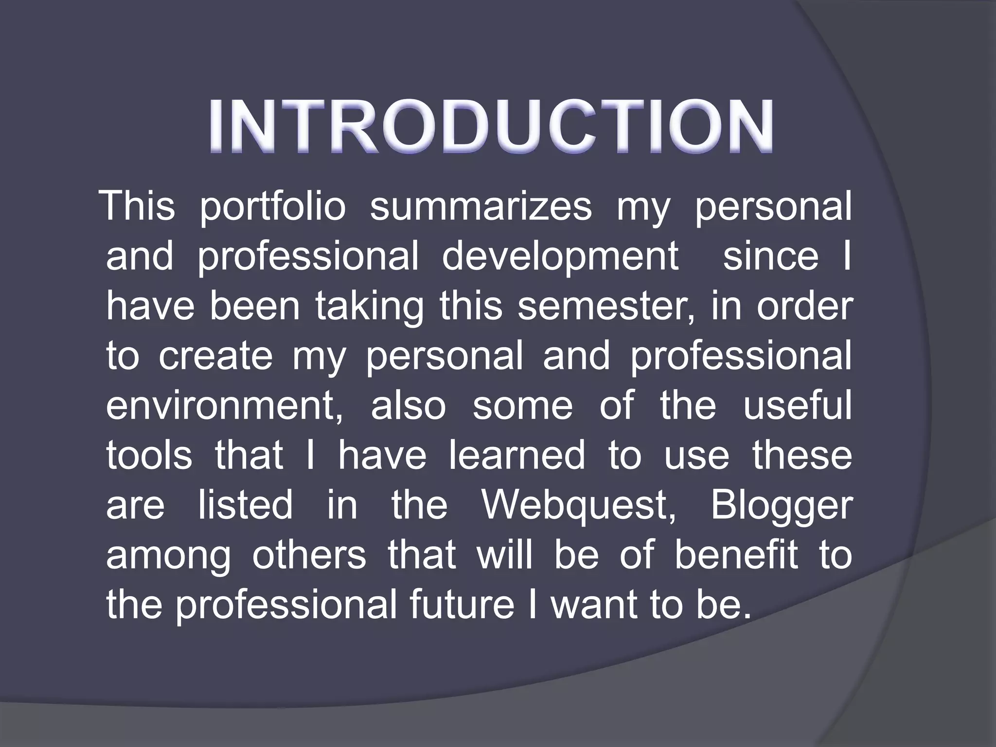 Ana manzano e portfolio | PPTX | Internet | Computing