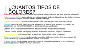 Las figuras y colores | PPTX