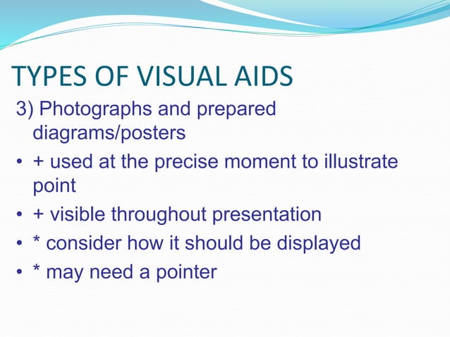 Visual Aids and Its Types | PPTX