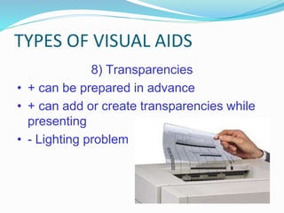 Visual Aids and Its Types | PPTX