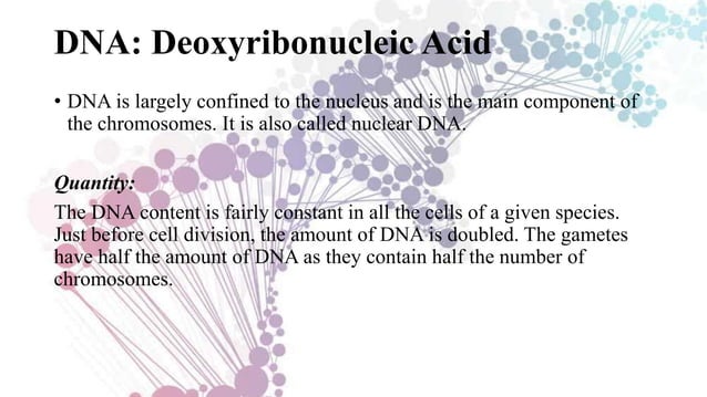 Basic concepts of Genes, Chromosomes & DNA: Human Genome Project | PPTX ...
