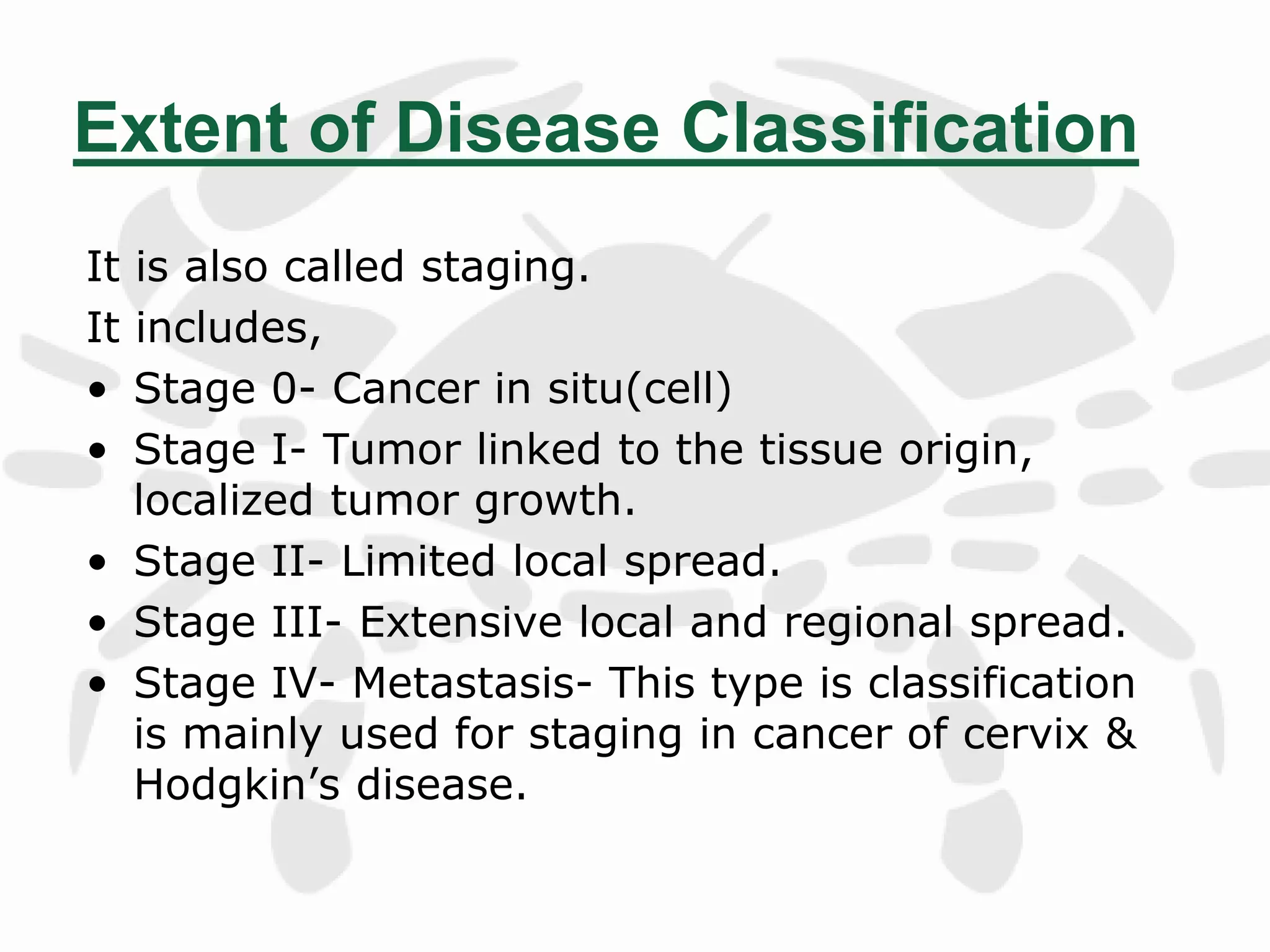 Benign & malignant growth Pathology | PPTX