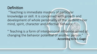 Principles and Maxims of teaching | PPTX