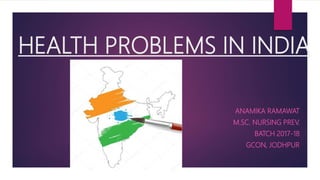 Health problems in India | PPTX