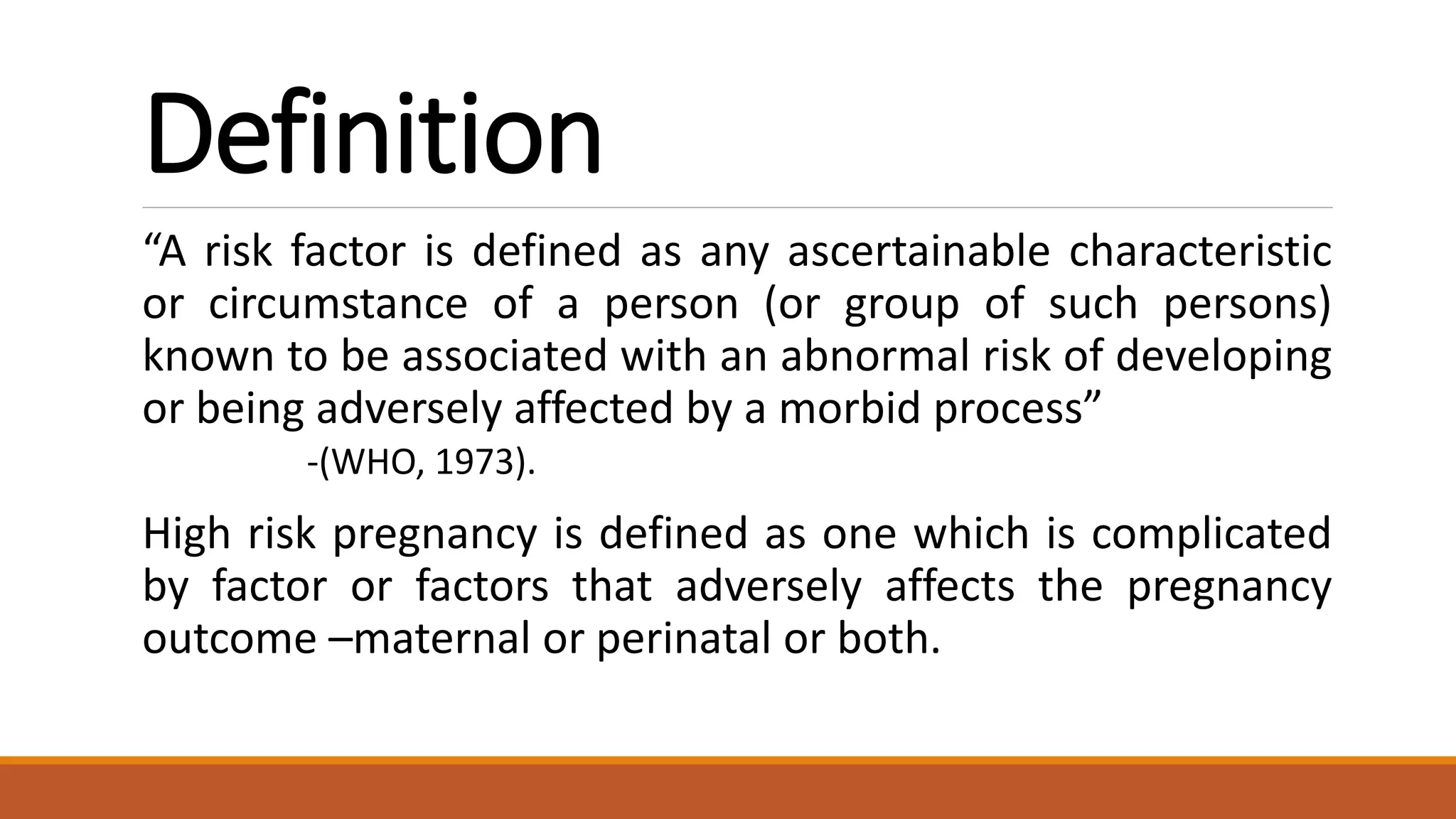 High-risk approach with screening and assessment | PPTX