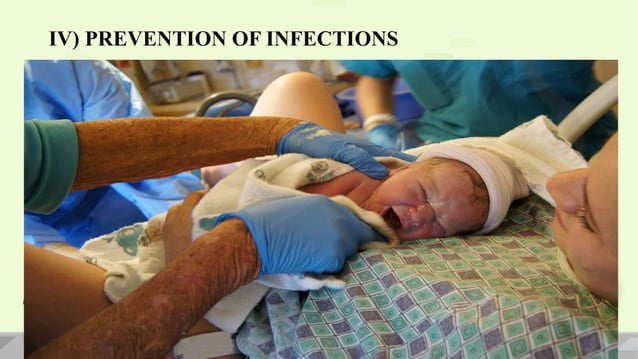 Immediate Nursing care of a newborn