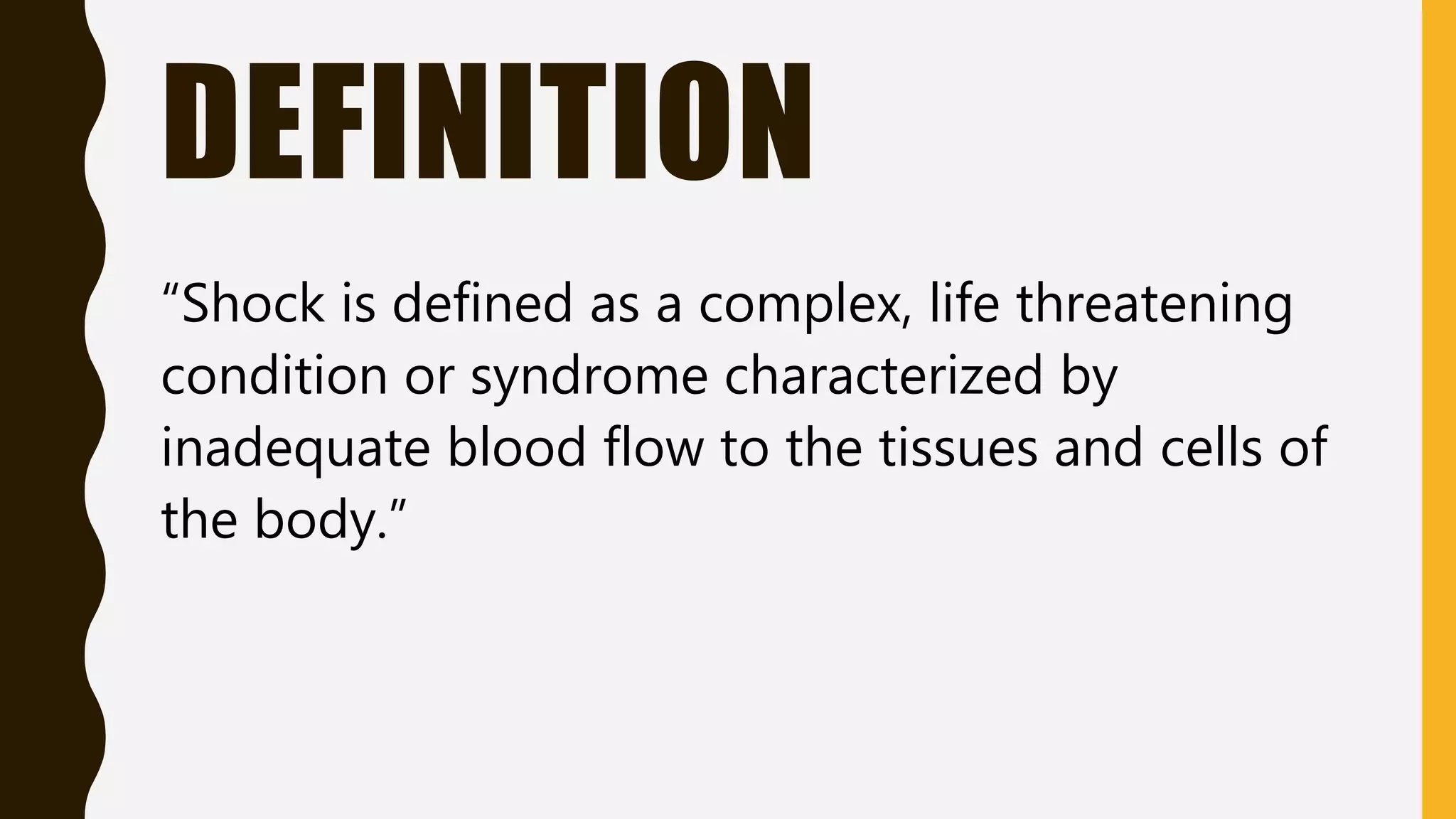 Nursing management on shock | PPTX