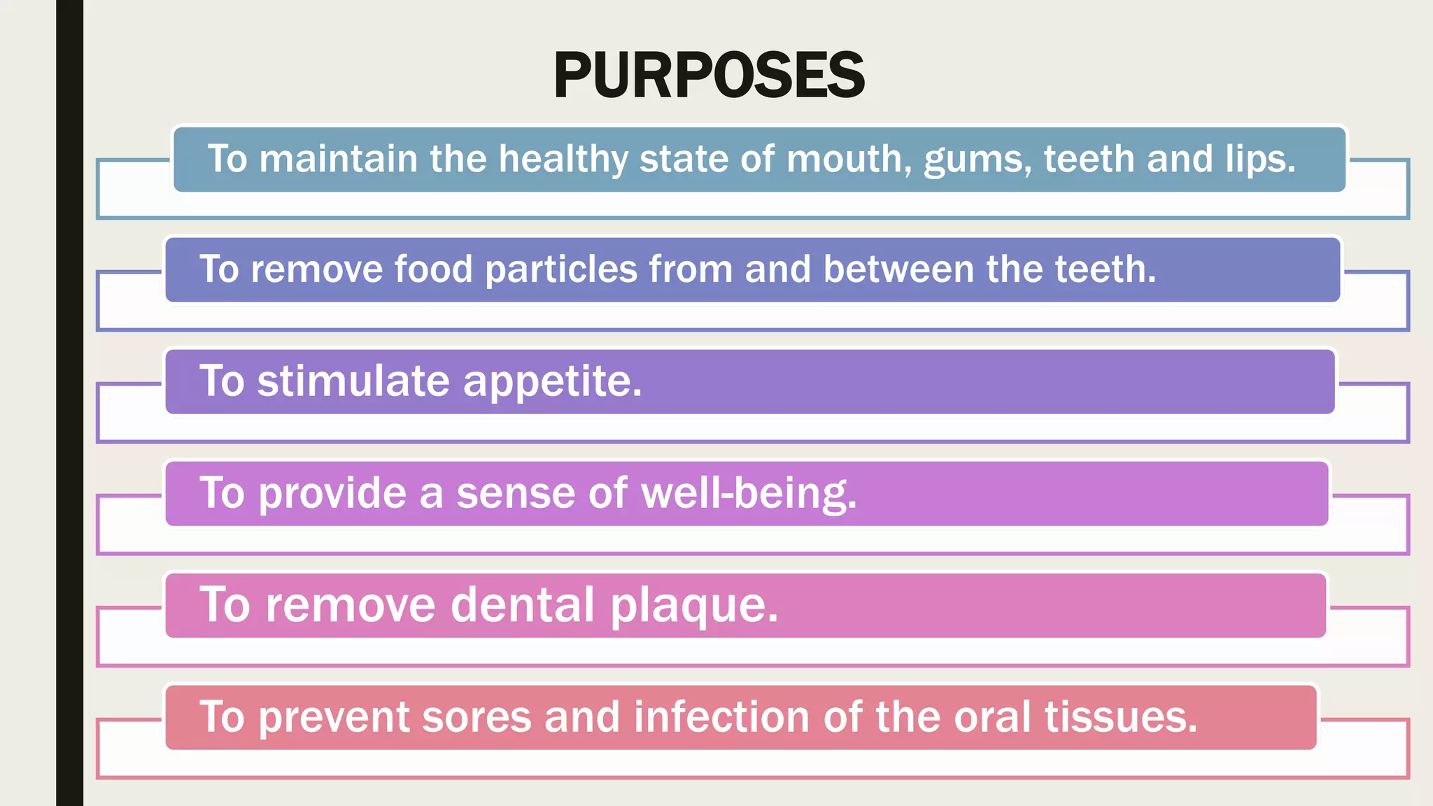 Procedure on oral hygiene | PPTX