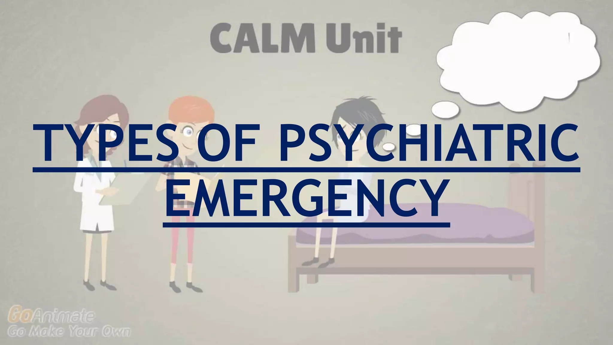 Psychiatric Emergency | PPTX