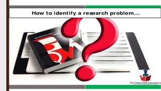 Research problem presentation | PPTX