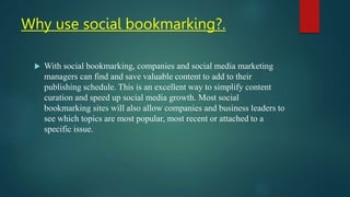 PPT SOCIAL BOOKMARKING AND TAGGING.pptx