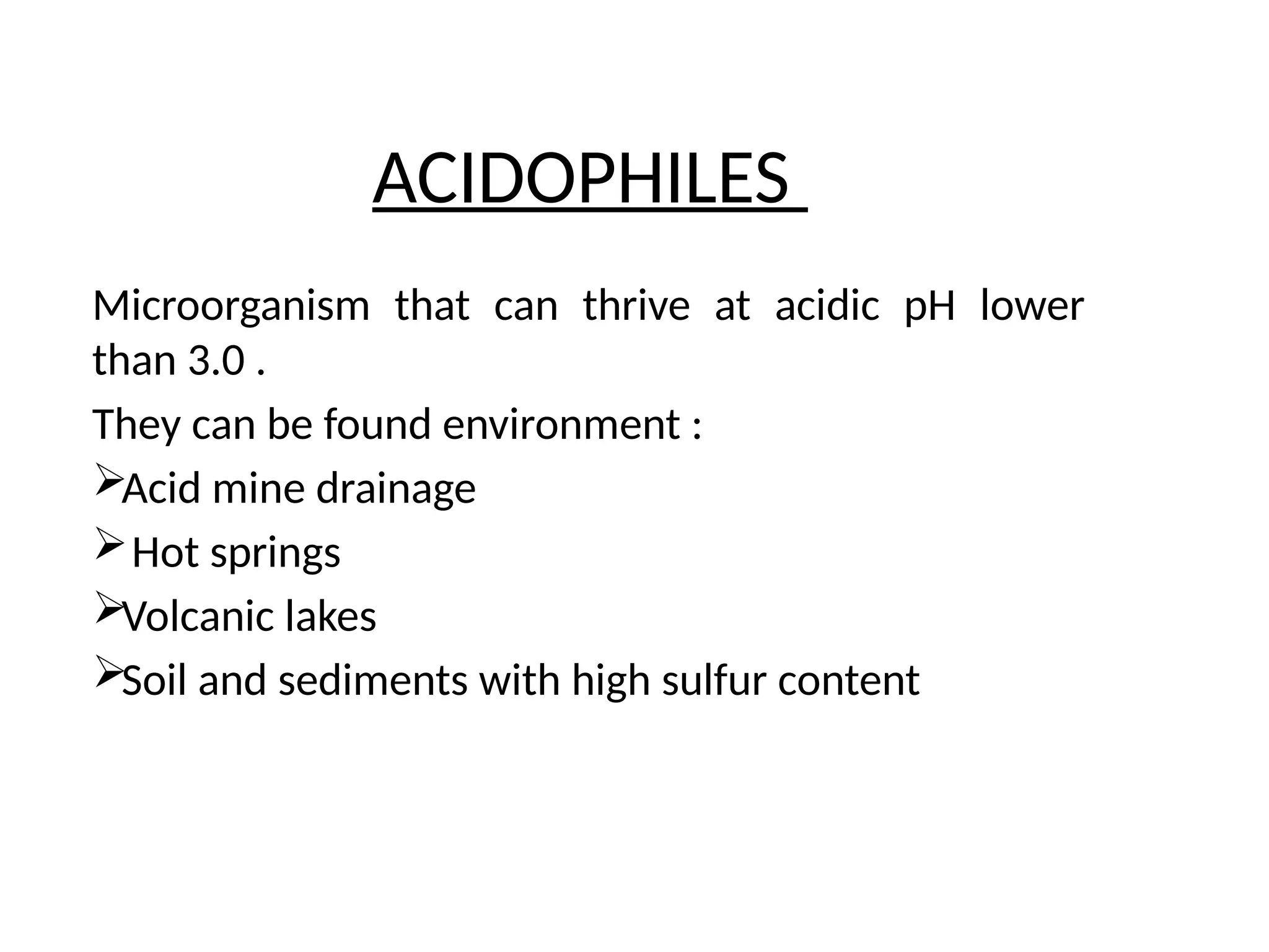 Microorganisms in Extreme Environment... | PPTX