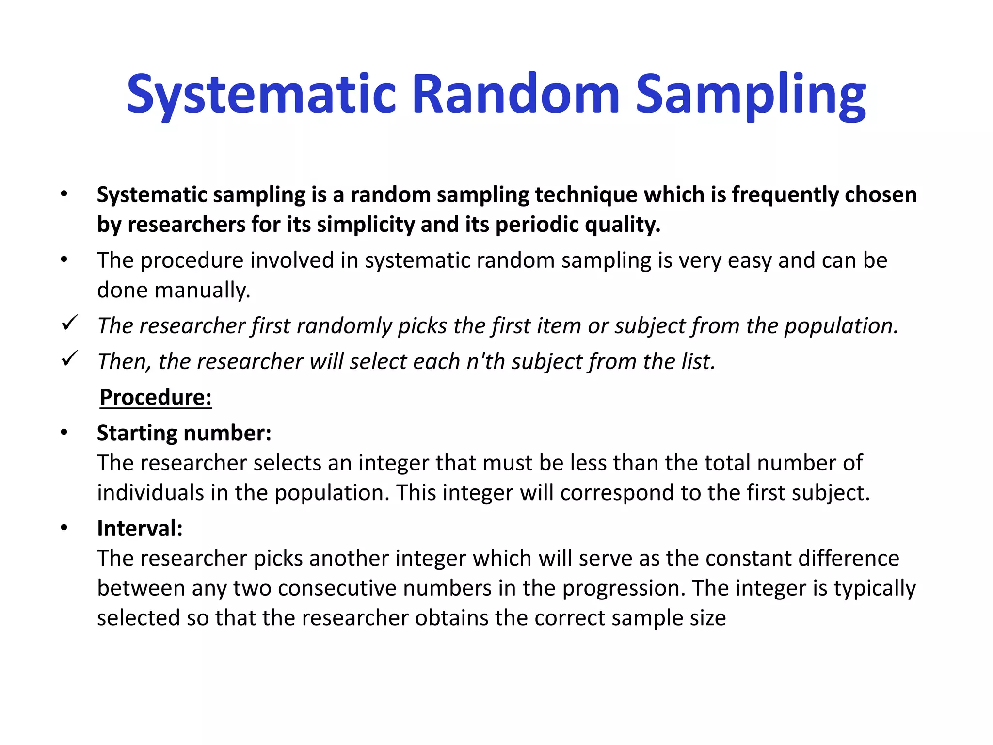Probability Sampling and Its Techniques with Examples. | PPTX
