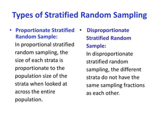 Probability Sampling and Its Techniques with Examples. | PPTX