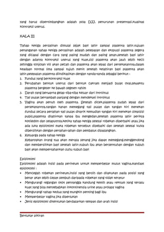 Anamnesa ''pengkajian ibu intranatal'' | DOC
